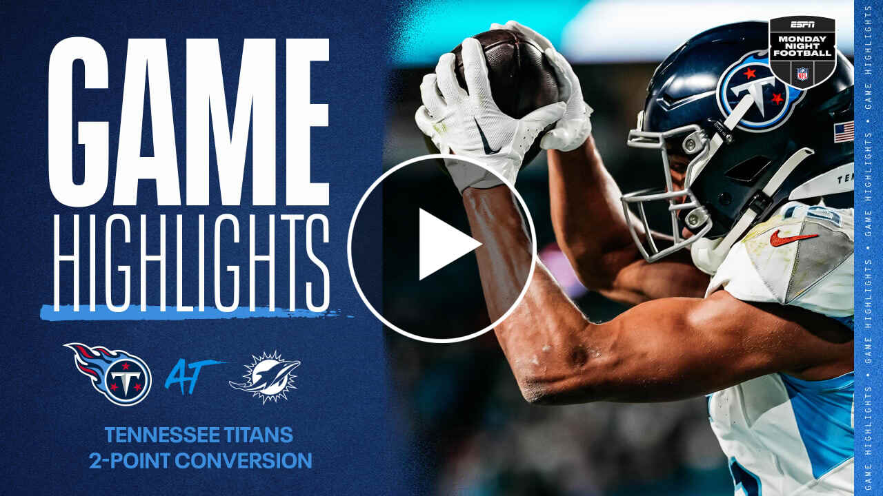 Tennessee Titans Highlights at Miami Dolphins | Game Highlights
